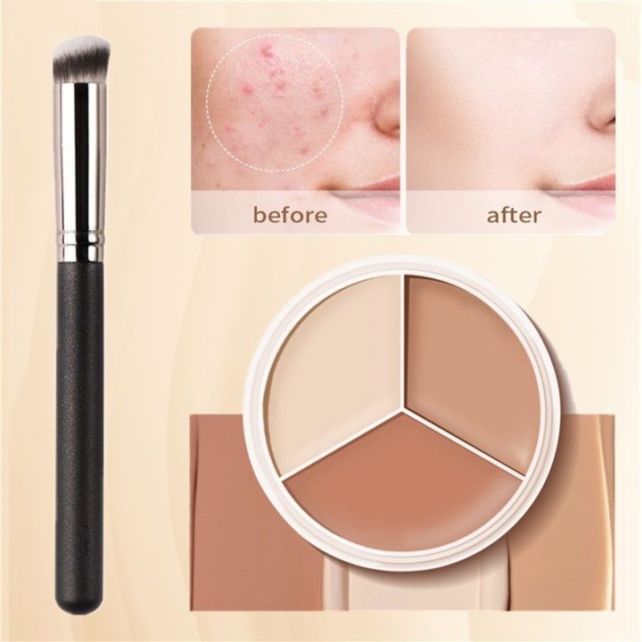 3 Colors Concealer Highlighting & Concealing Spots & Dark Circles Long ...