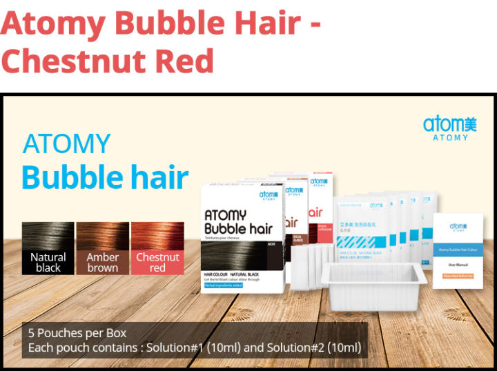 Atomy Bubble Hair Color Cream泡泡染发剂 | Lazada