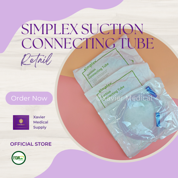 SIMPLEX Medical Suction Connecting Tube Retail (SOLD PER PIECE) | Lazada PH