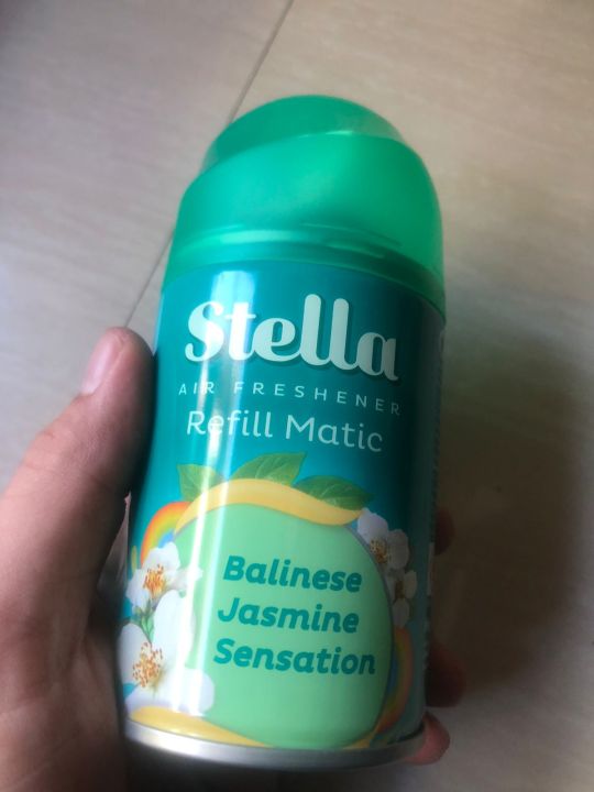 STELLA AEROSOL LEMON REFILL MATIC 160ML - PENGHARUM RUANGAN - AIR ...