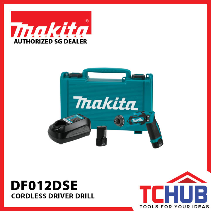 Makita DF012DSE 7.2V Cordless Driver Drill | Lazada Singapore