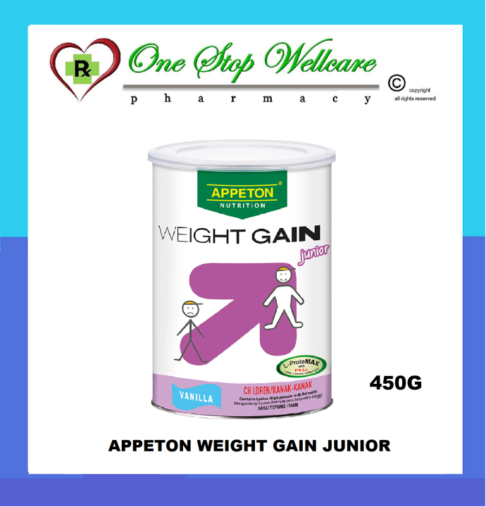 APPETON WEIGHT GAIN JUNIOR 450G (EXP: 03/2027) | Lazada