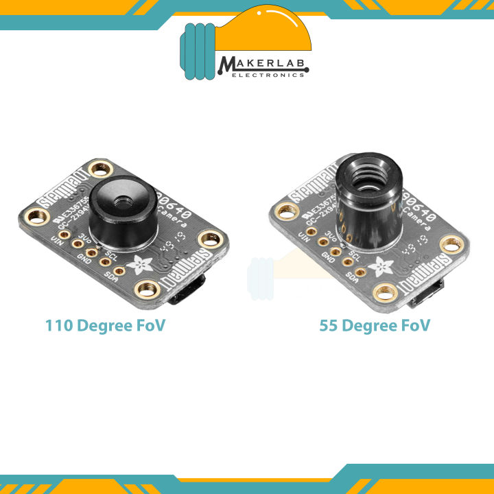Adafruit MLX90640 IR Thermal Camera Breakout - 110 Degree FoV & 55 ...