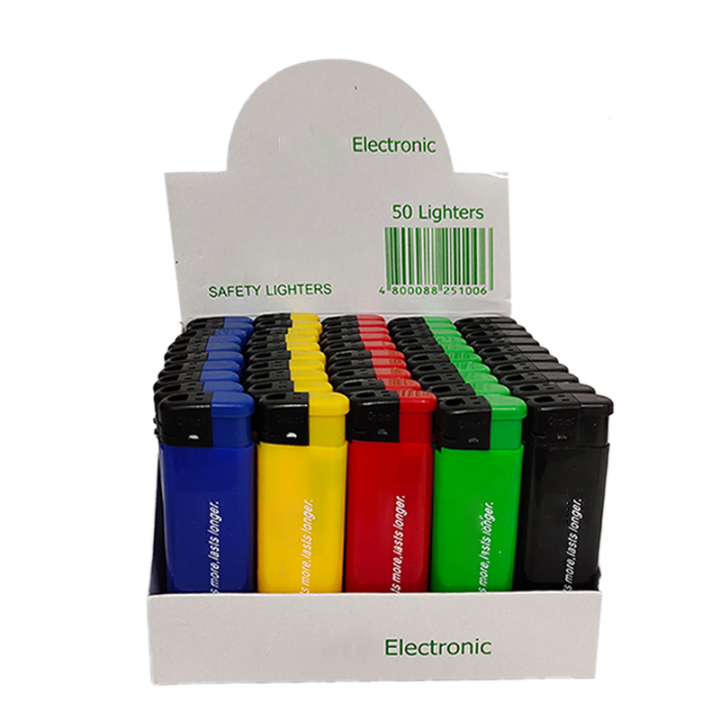 Disposable Windproof Lighter（50pcs/1box）#007 | Lazada PH