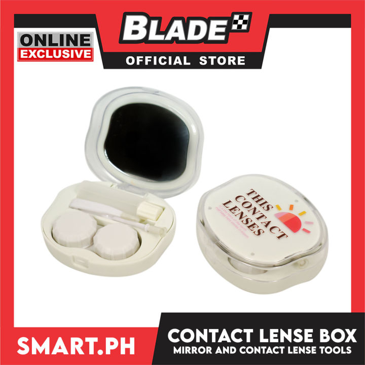 Gifts Contact Lense Box With Mirror 0982F (Assorted Print Designs ...