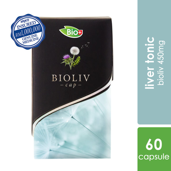 Bioplus Bioliv 450mg 60s (Liver Tonic) | liver health / detox / 肝脏排毒 ...