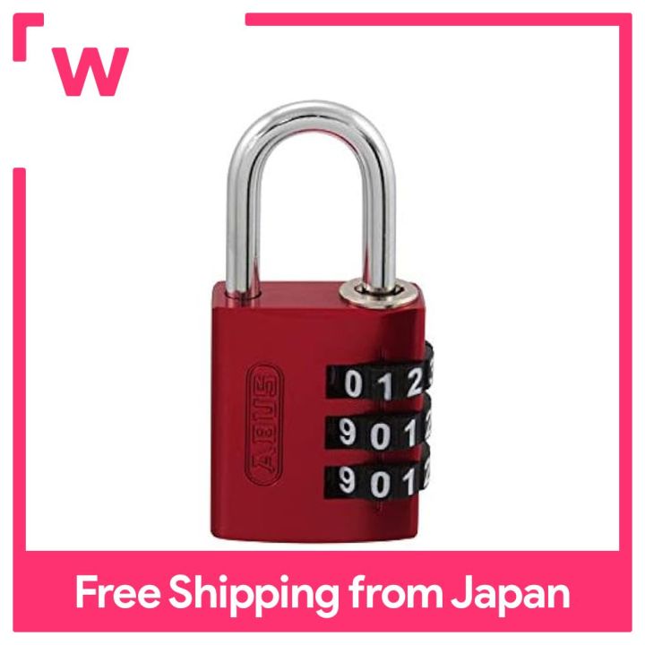 Japan Lock Service ABUS Big dial lock that is easy to see with a large ...