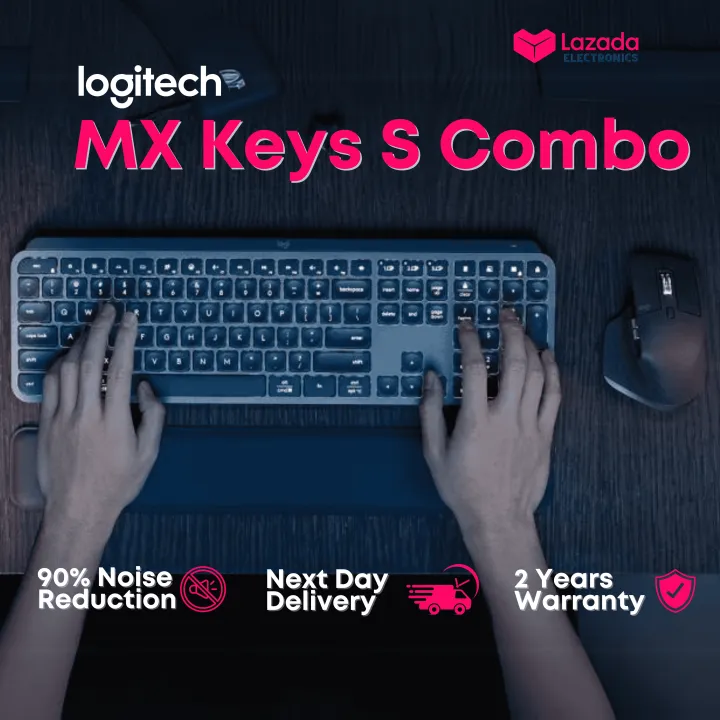 Logitech MX Keys S Performance Combo: MX Master 3S, MX Keys S & MX Palm ...