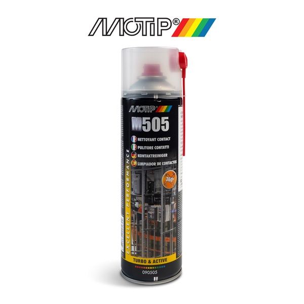 MOTIP สเปรย์ทำความสะอาดหน้าสัมผัสไฟฟ้า M505 Contact Cleaner 500 ml ...