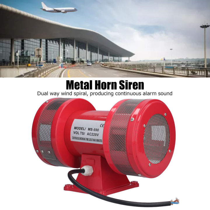 Motor Alarm Air Raid Siren IP44 Waterproof for Airports for Ship for ...