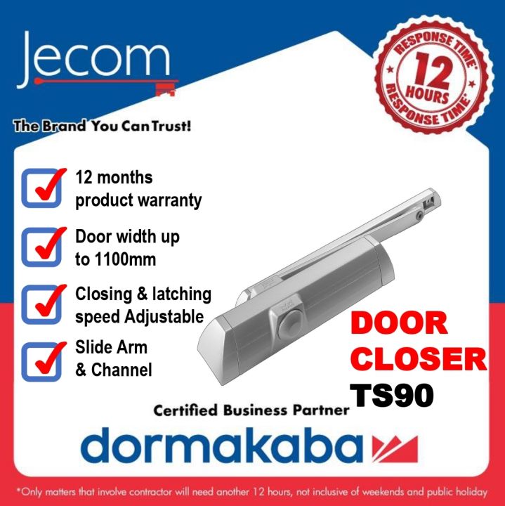 Dormakaba TS90 Hold Open Door Closer | Dorma TS90 Hold Open Door Closer ...