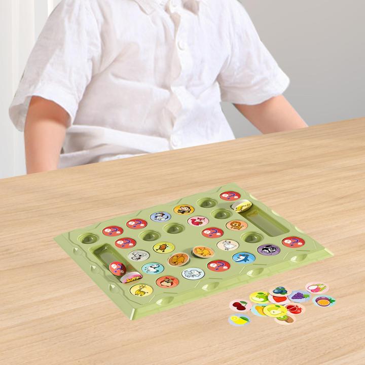 Baoblaze Animal Flip Chess Memory Chess Game Logical Interactive Toys ...