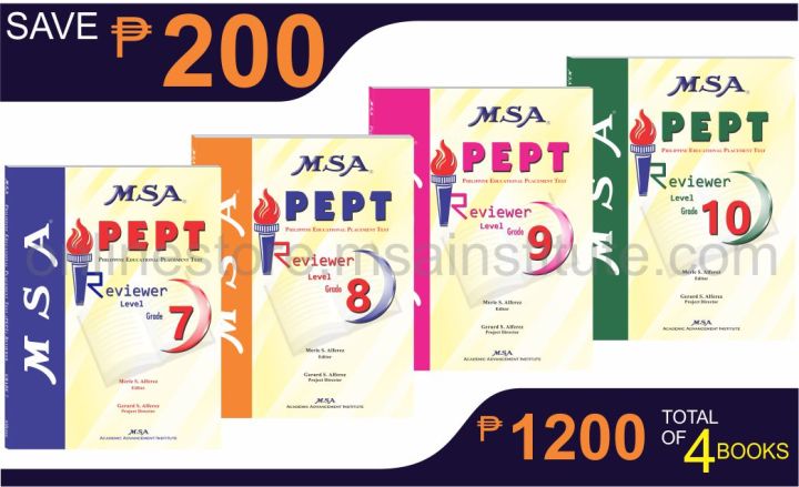 MSA Philippine Educational Placement Test (PEPT) Reviewers for Grade 7 ...