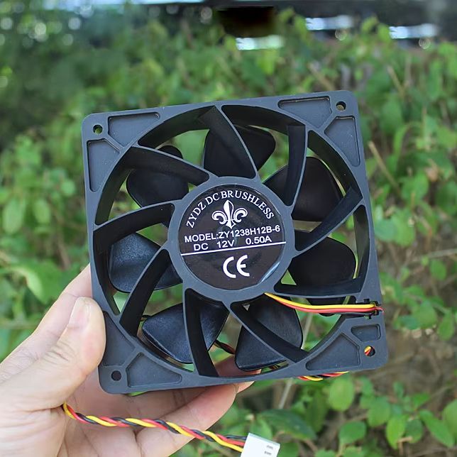 Quạt làm mát 12038 DC 12V 0.5A công suất 6W có vòng bi - Quạt tản nhiệt ...