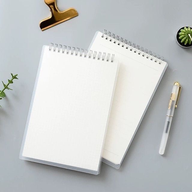 A5 Muji Style Steno Notebook （Grid,Blank,Dotted,Lines) | Lazada PH