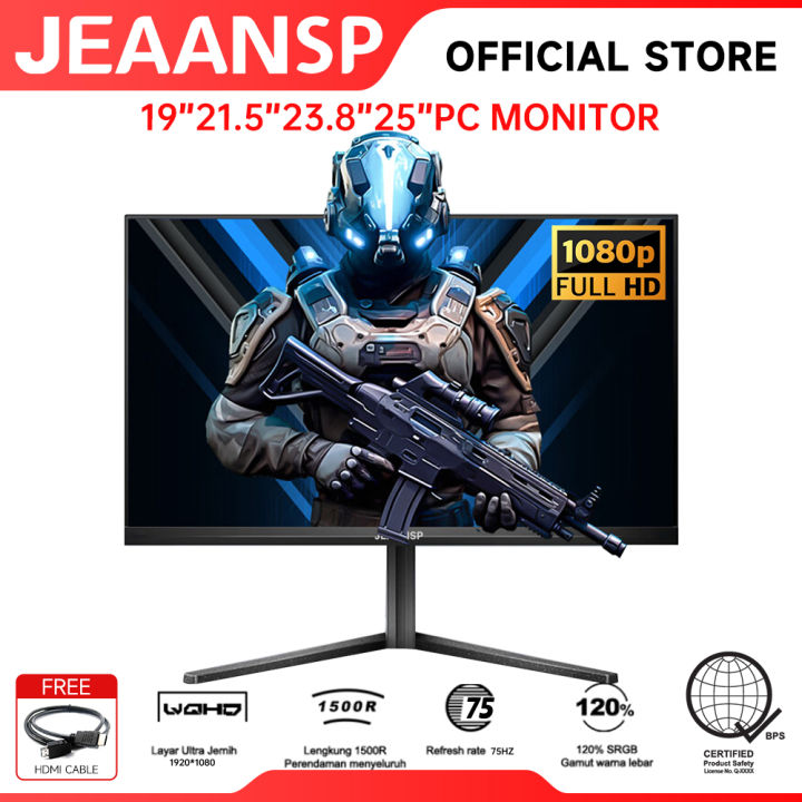 KKJBL&JEAANSP Full HD LED Gaming IPS Monitor 19inch/21.5inch/23.8/25 ...