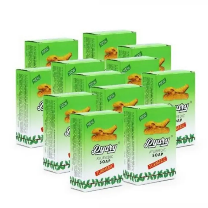 Pyary Ayurvedic soap Turmeric 75g imported from UAE | Lazada PH