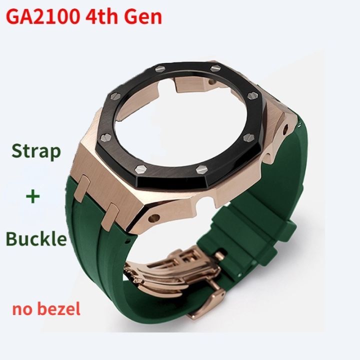 New★★ 4th 3rd Gen GA2100 Mod Metal Case for GA2110 Watch Bracelet ...