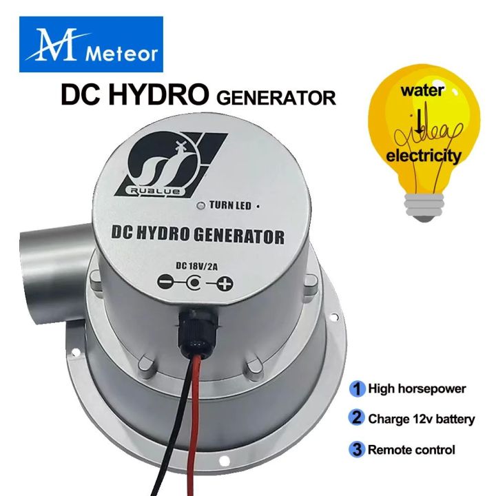hot sell Water Turbine Hydraulic Generator 18V Type Outdoor Household ...