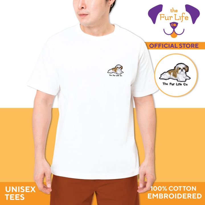 The Fur Life Co. Embroidered Logo Tee FLA-001 | Lazada PH