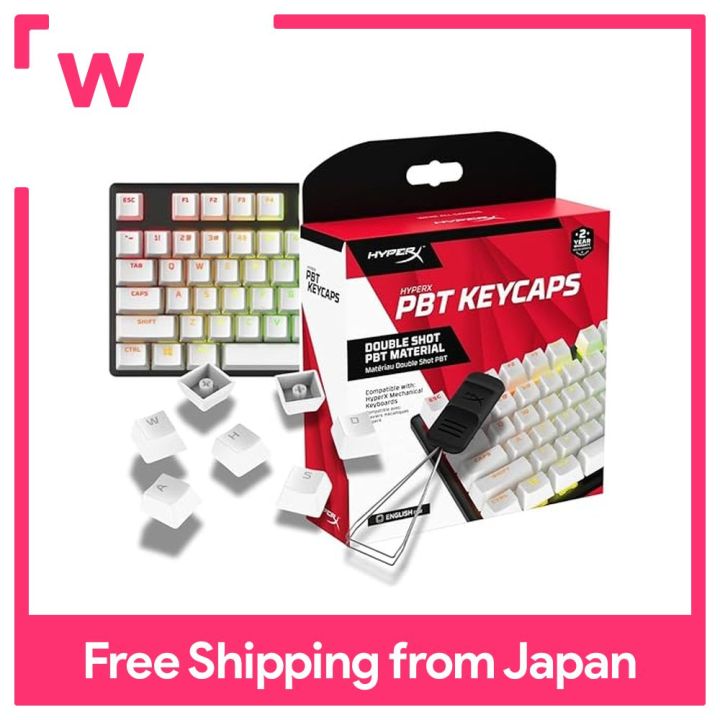 HyperX PBT Keycap - Full Key Set Double Shot PBT Material English (US ...
