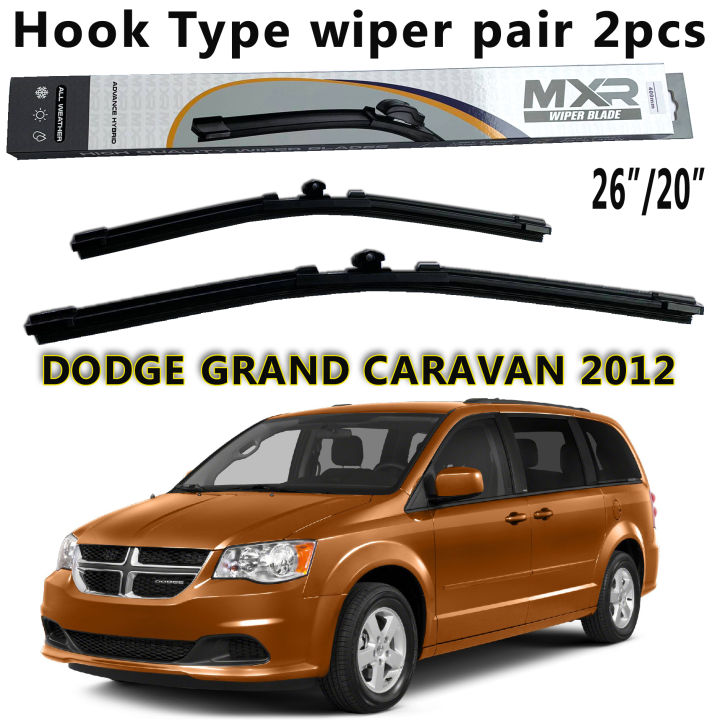 DODGE GRAND CARAVAN 2012 Hook U-lock #2 MXR Wiper Advance Hybrid All ...