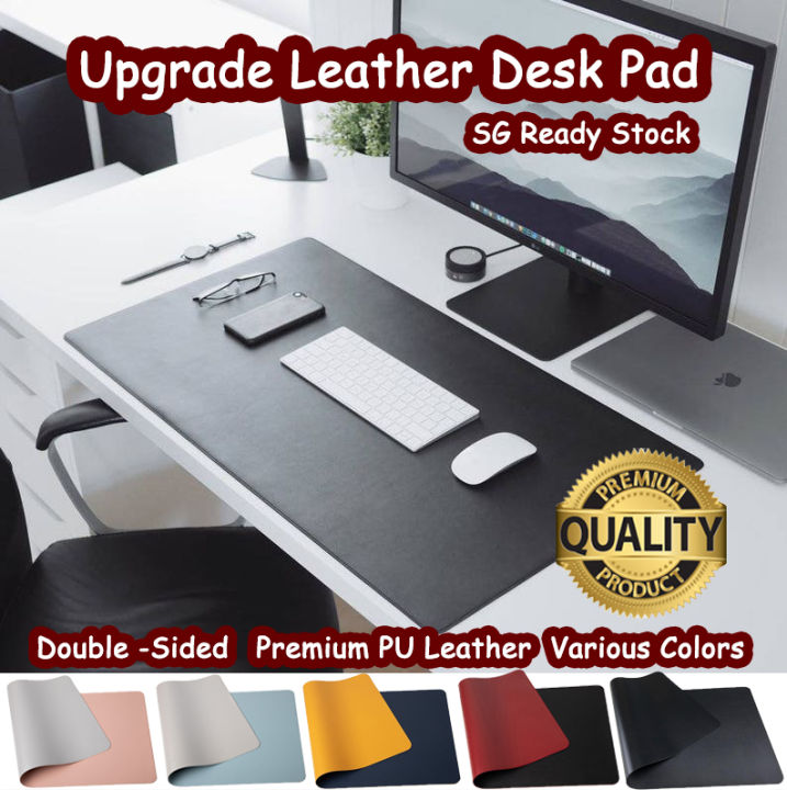 Art Living Double-Sided Leather Desk Pad Protector Mouse Pad Office ...