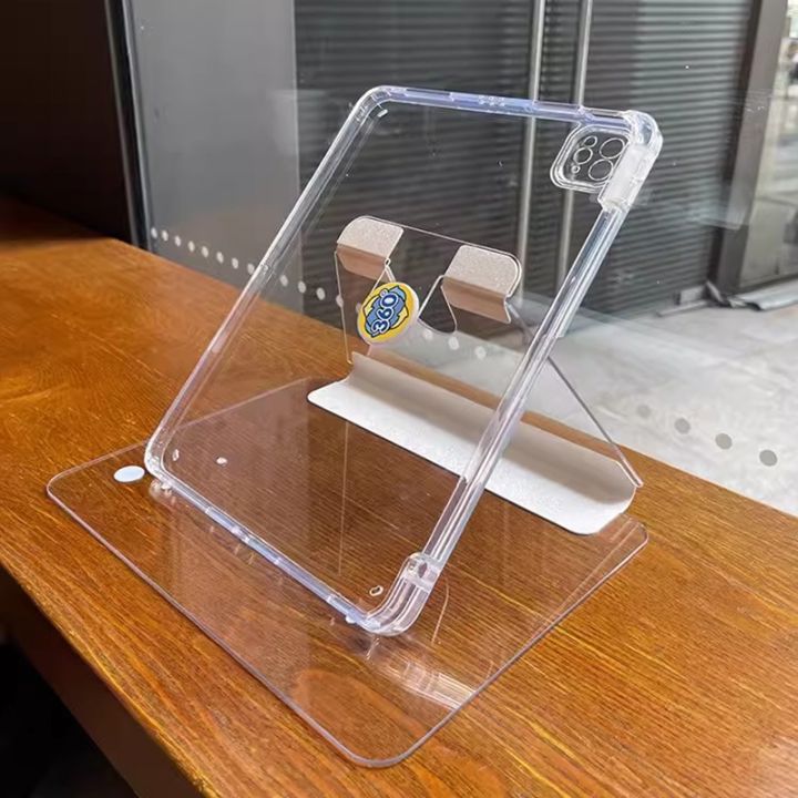 360° Rotating Crystal Clear Acrylic Case For iPad 9.7 2018 2017 Mini 6 ...