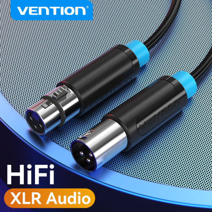 Vention XLR Cable HI-FI Microphone Audio Cannon XLR male to female Extension Cable for ...