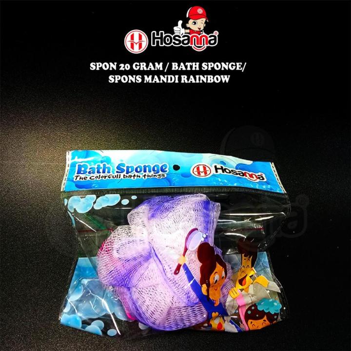 Spon 20 Gram / Bath Sponge/ Spons Mandi Rainbow | Lazada Indonesia