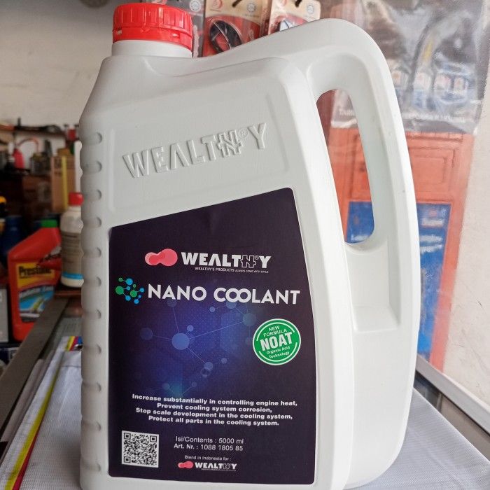 Radiator Coolant Wealthy Nano Coolant Hijau Galon 5Liter | Lazada Indonesia