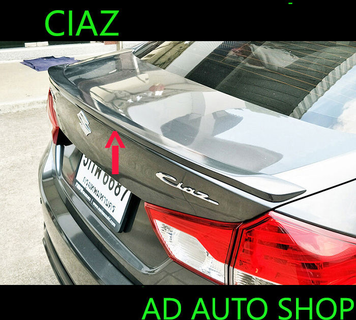 สปอยเลอร์หลัง Spoiler Suzuki Ciaz งานดิบ ไม่เจาะ 3M พร้อมส่งวันนี้ ...