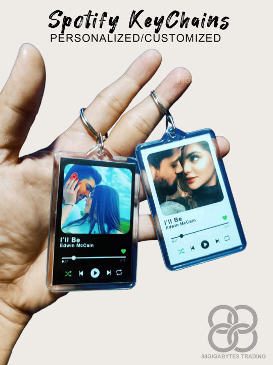 Spotify Acrylic KeyChain Personalized / Customized | Lazada PH