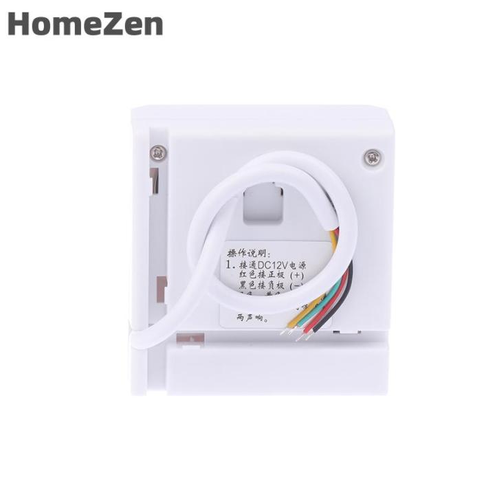 HomeZen 38 Sound Access Control DoorBell Wired Door Bell DC 12V Vocal ...