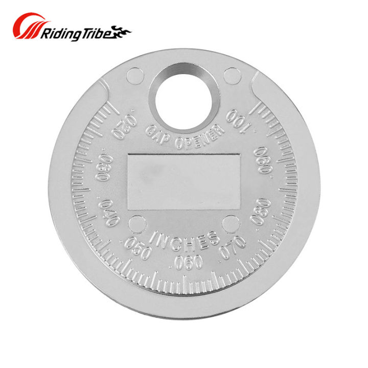 Riding Tribe Spark Plug Gap Gauge Tool Measurement Coin-type 0.6-2.4mm ...