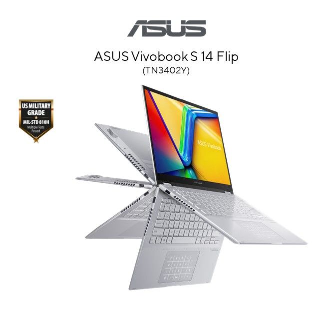 Asus VivoBook S 14 Flip TN3402Y-ALZ309WSM /ALZ319WSM (AMD Ryzen 5-7430U ...