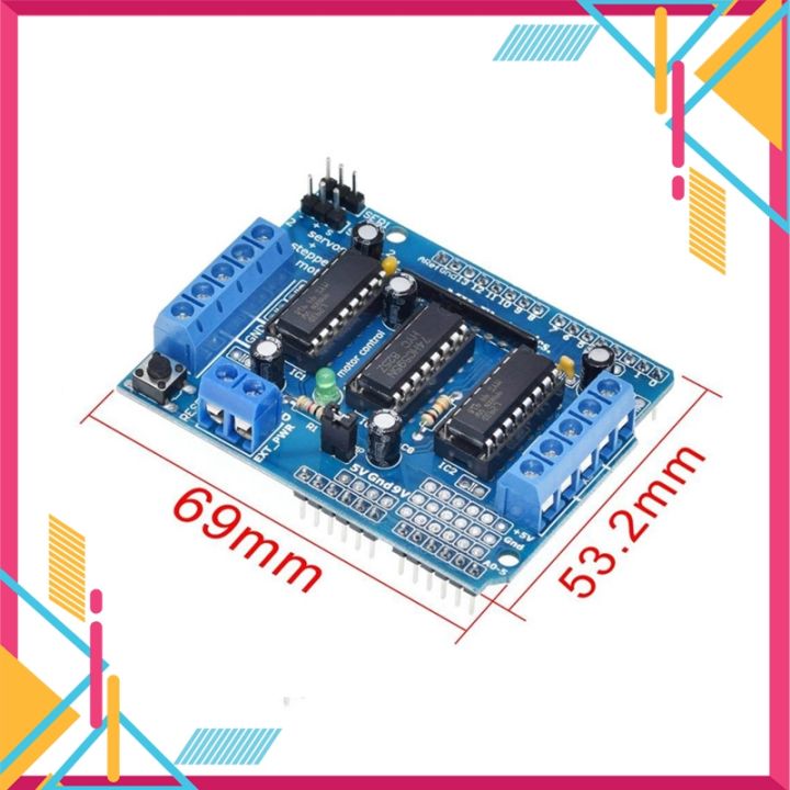 Module điều khiển động cơ L293D dành cho Arduino | Stepper và Servo ...