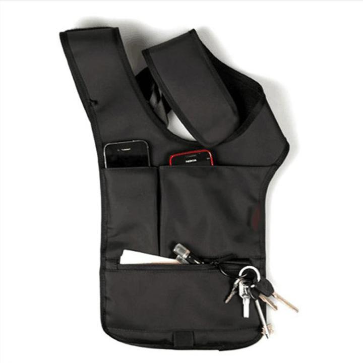 Anti-theft Hidden Underarm Shoulder Armpit Bag Portable Backpack Phone ...