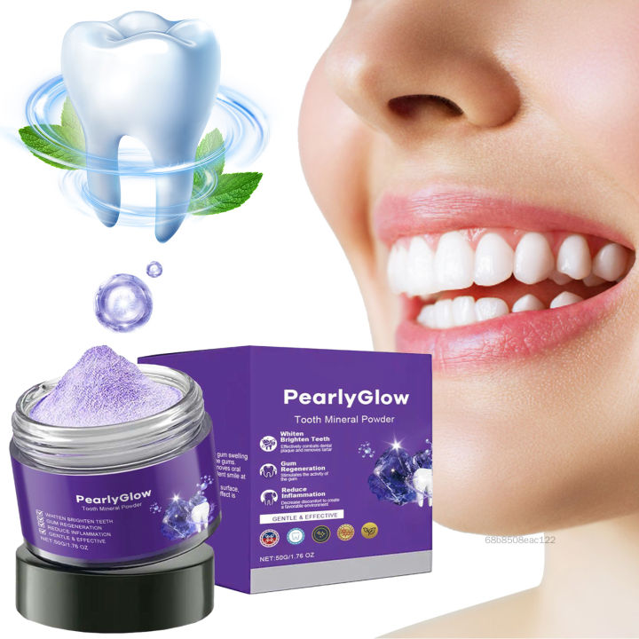 Teeth Restoration Mineral Powder Teeth Stain Remover Clean Powder ...