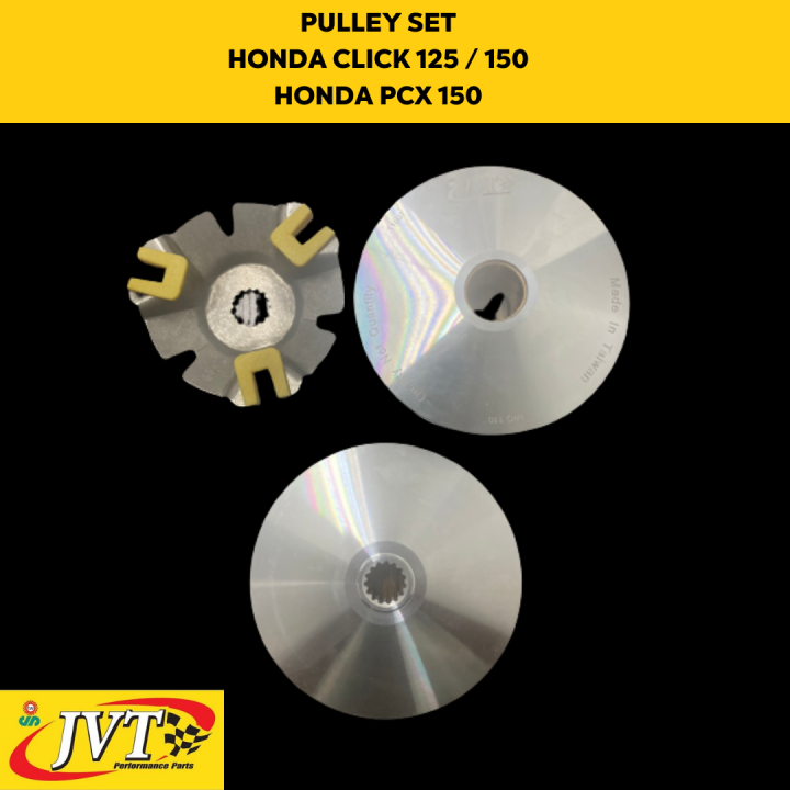 JVT PULLEY set for honda click 125 / 150 , honda pcx 150 | Lazada PH
