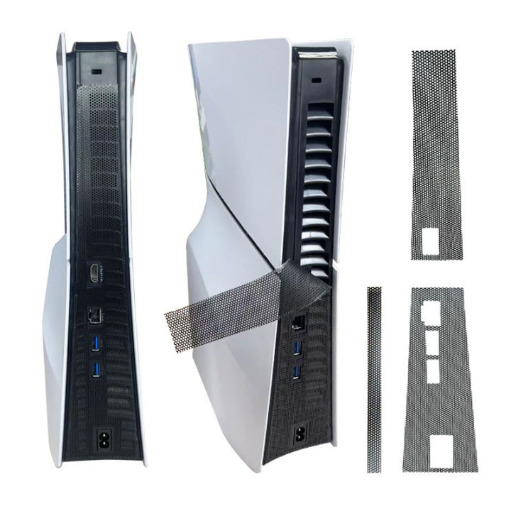 For PS5 slim Console Side Dust Proof Filter Cover Dust Net And Cooling ...