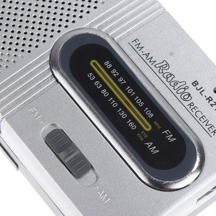 Sky Wing Portable Mini Radio Handheld AM FM Music Player Speaker ...