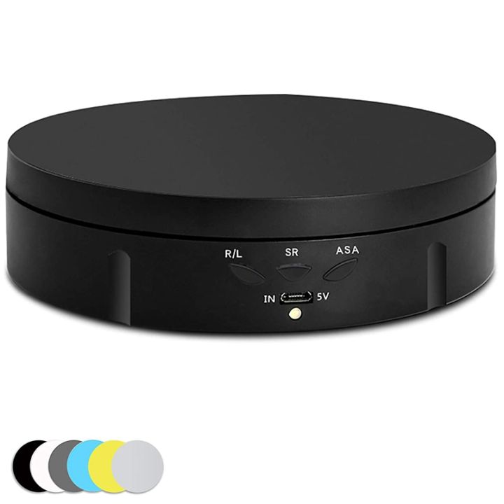 Motorized Rotating Display Stand 360 Degree Photography Turntable With