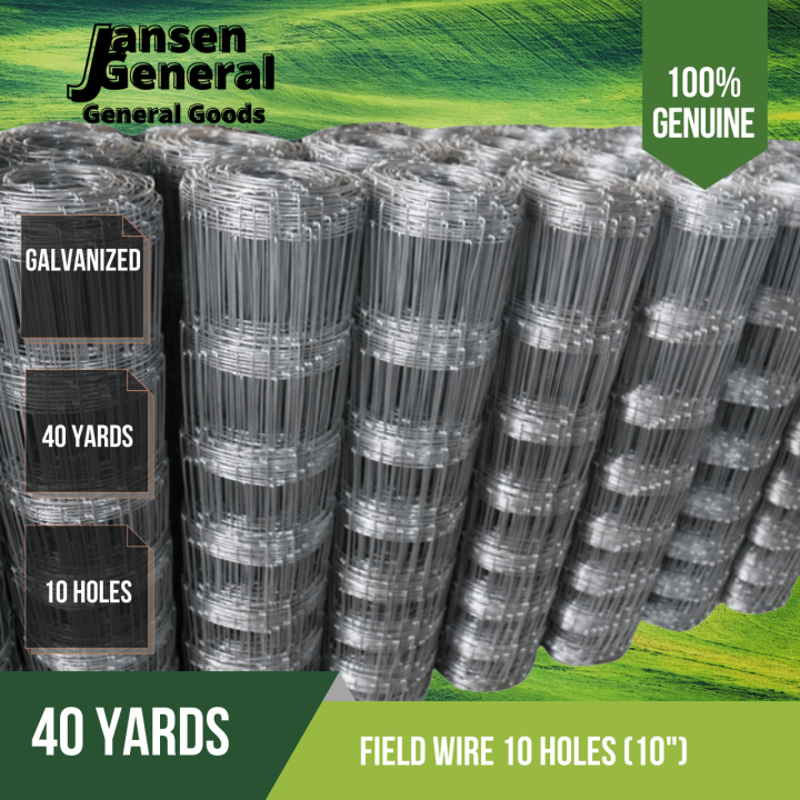 10 Holes Field Wire Hog Mesh 40 yard Rolls 55.5" Height | Lazada PH