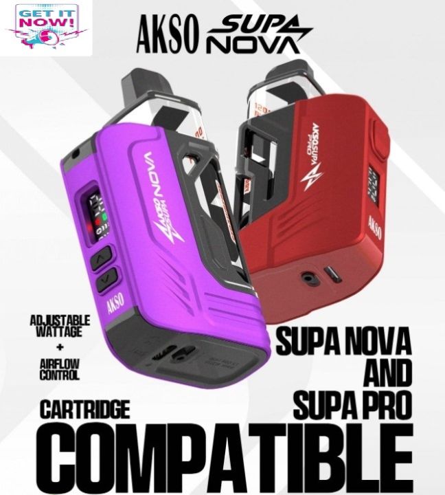 [GET 1 NOW] AKSO SUPA PRO 12K PUFF SUPA NOVA CARTRIDGE DISPOSABLE POD ...