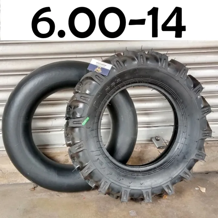 Ready Stock 6.00-14 tayar tube Galaxy Agritrac tyre Pertanian Mini ...