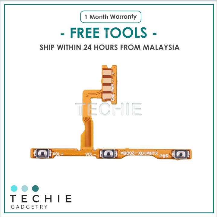 On Off Ribbon For Redmi Note 9 / Redmi 10x 4G Power ON OFF SWITCH WITH ...