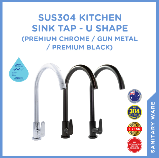 Selleys SUS304 Kitchen Sink Tap – U Shape | Lazada Singapore