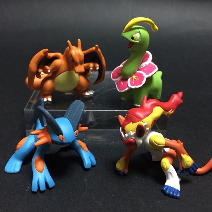 【New】 Takara Tomy Pokemon MC Charizard Swampert Infernape Meganium Doll ...