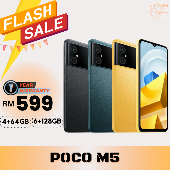 POCO M5 4+64GB/6+128GB /MediaTek/5000mAh/90Hz FHD+ DynamicSwitch ...